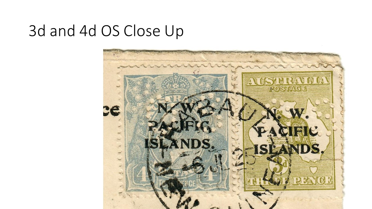 Stamp Smarter - North West Pacific Islands OS Punctured Stamps and Covers