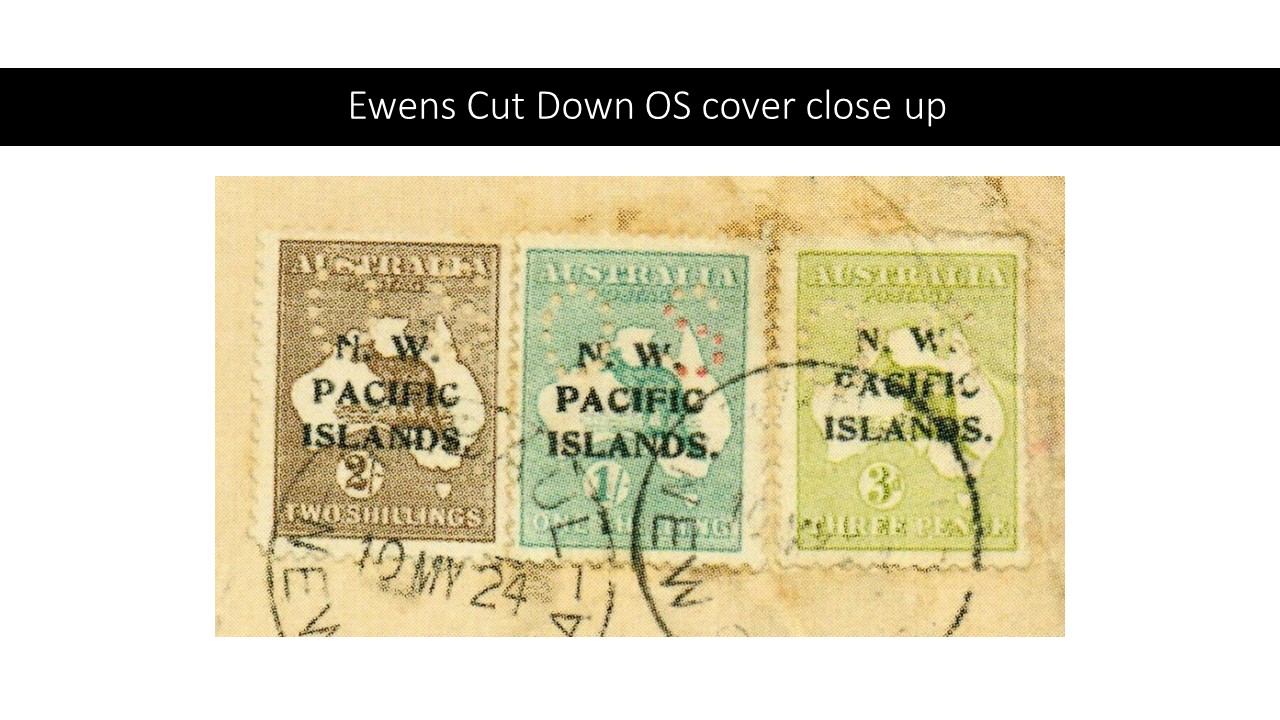 Stamp Smarter - North West Pacific Islands OS Punctured Stamps and Covers